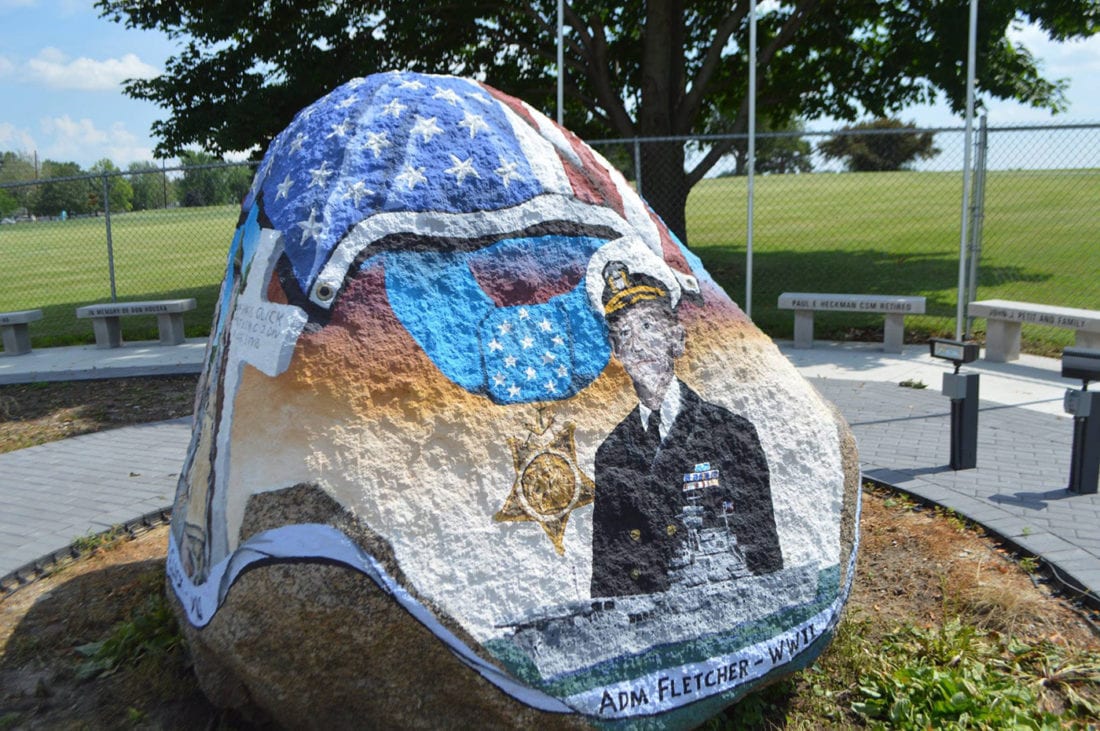 $15,000 raised for sidewalk connecting Freedom Rock to F-4 jet | News ...